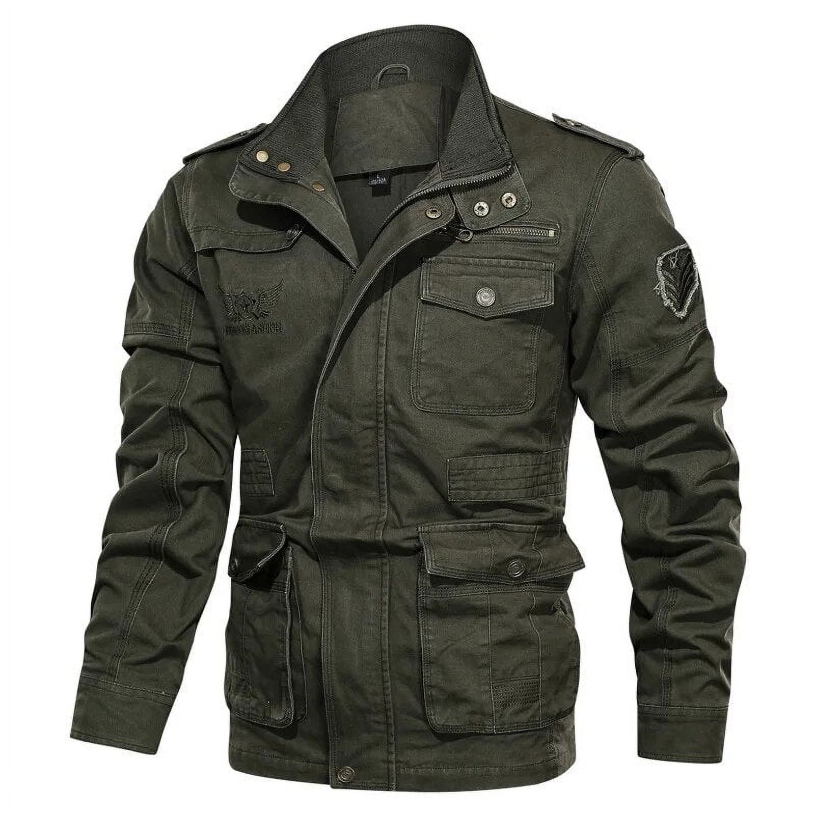2020 Men's Clothing Outdoor Large Size Casual Cotton Jacket Special ...