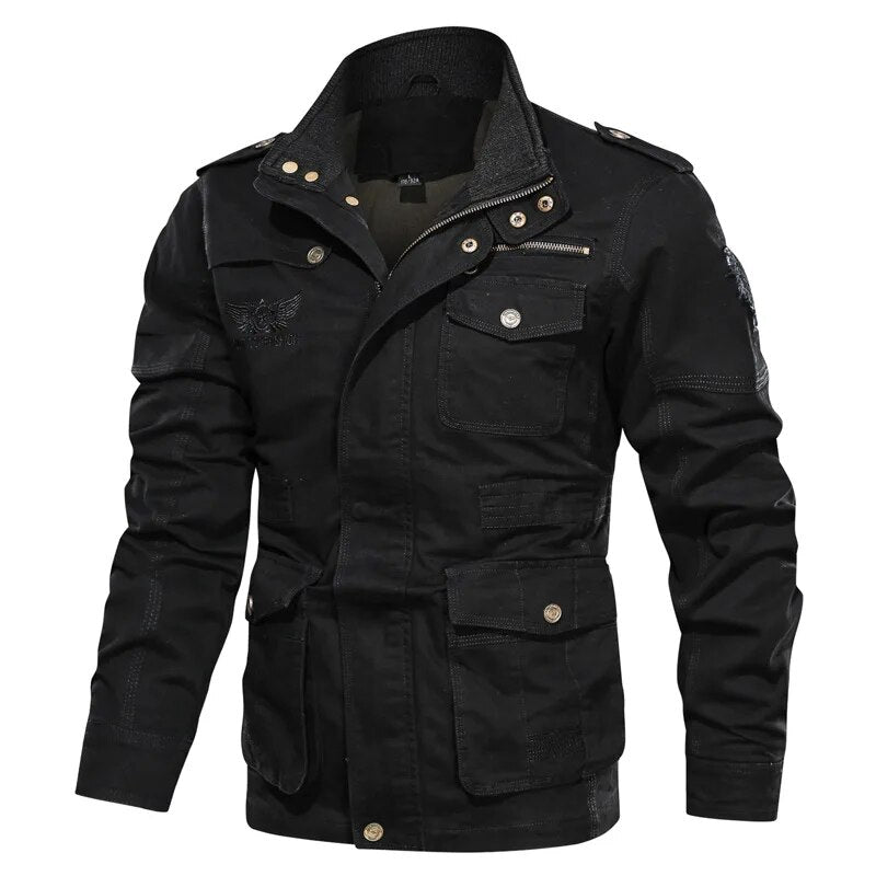 2020 Men's Clothing Outdoor Large Size Casual Cotton Jacket Special ...