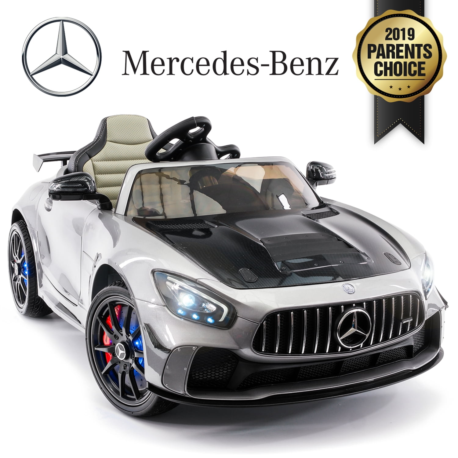 2020 Mercedes GT AMG 12V Battery Powered Motorized Ride on Toy Car with ...