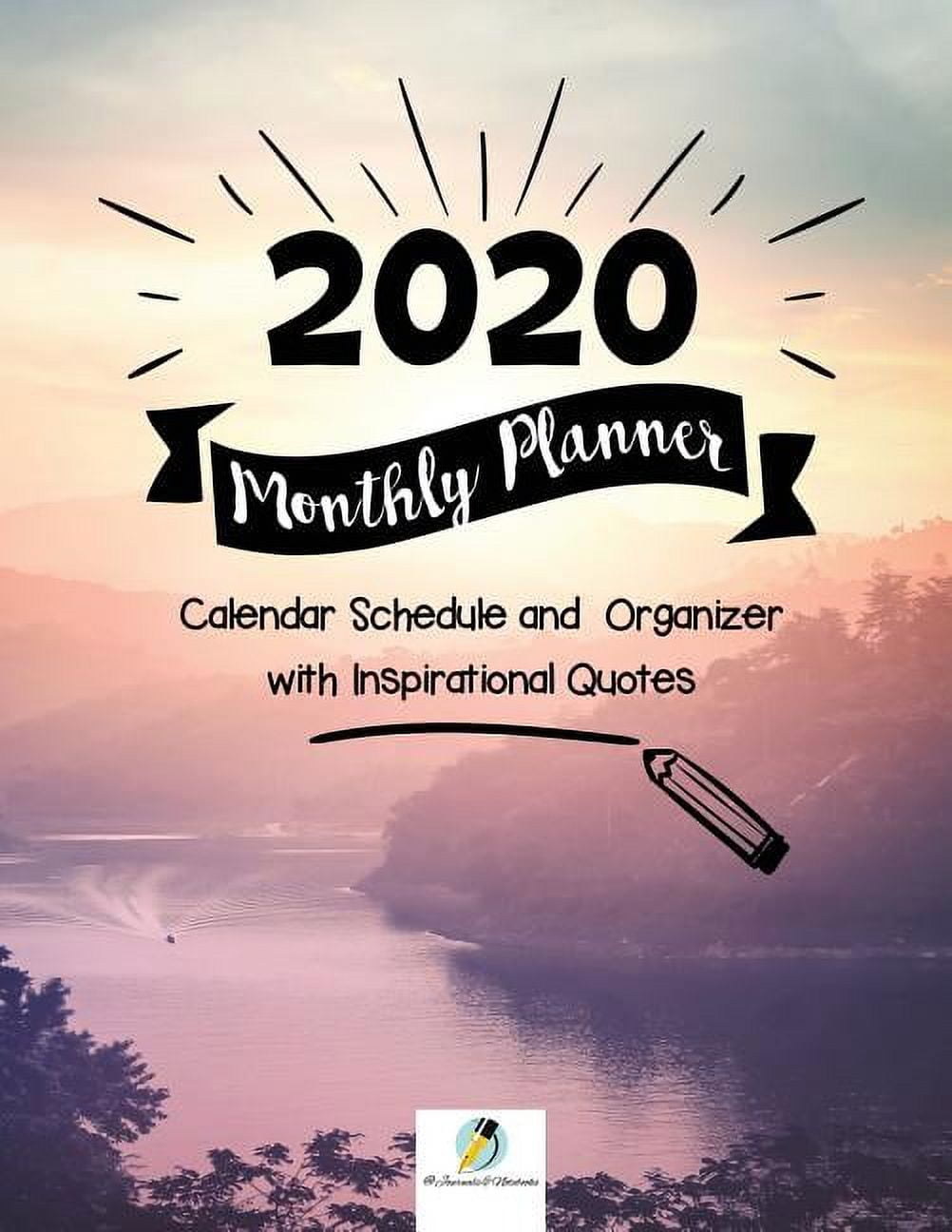 2020 Monthly Planner: Calendar Schedule and Organizer with ...