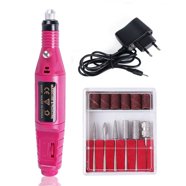 Nail Polisher Power Manicure Care Tool Electric Nail Drill Bits Set Pen ...