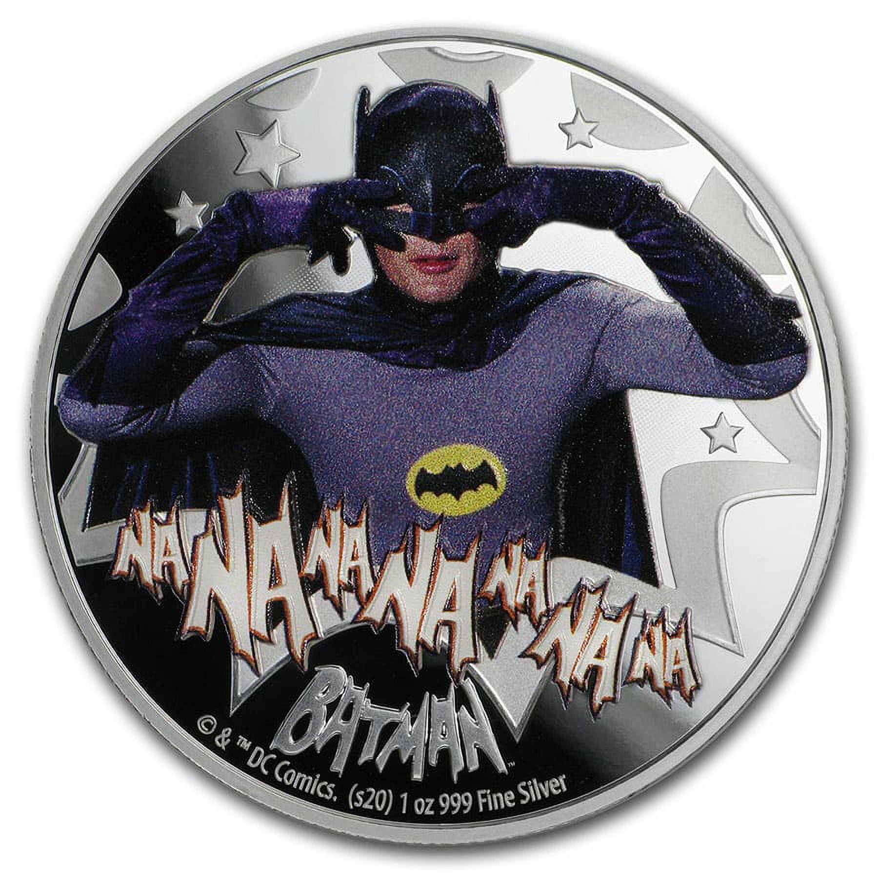 2020 Niue 1 oz Silver Batman '66 - Batman - Walmart.com