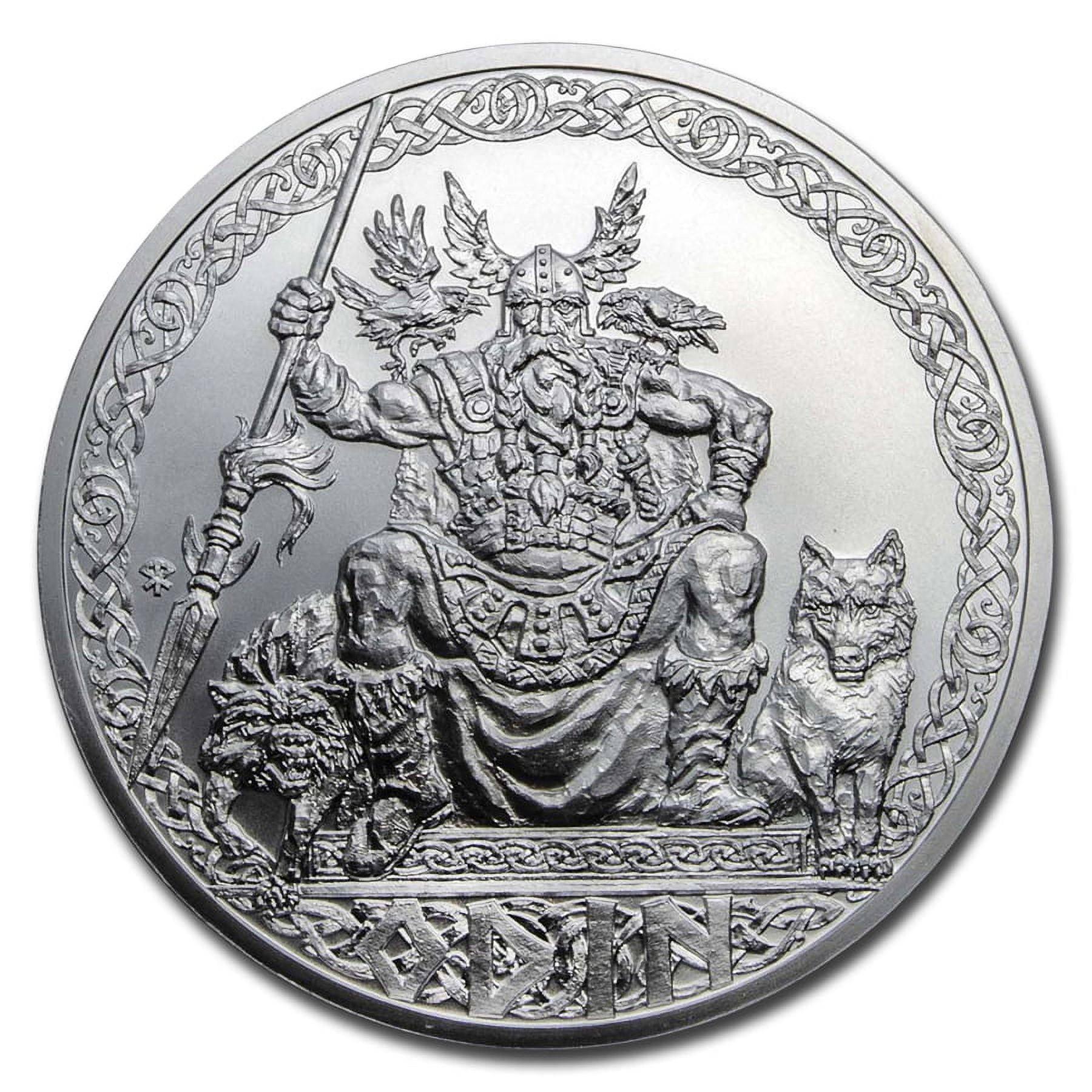 2020 Niue 5 oz Silver Universal Gods: Odin Pure Coin, Limited Mintage ...