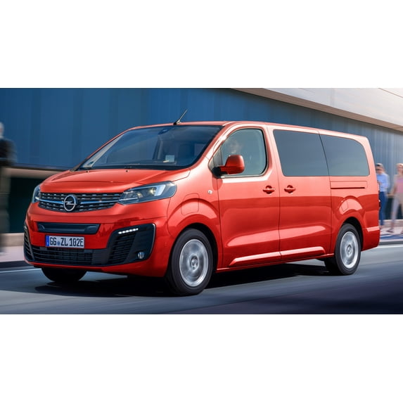 2020 Opel Zafira-e Life LWB - 12x18 Inch Laminated Poster - Stunning ...