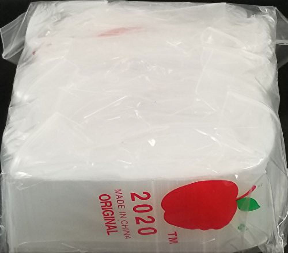2020 Original Mini Ziplock 2.5mil Plastic Bags 2" x 2" Reclosable ...