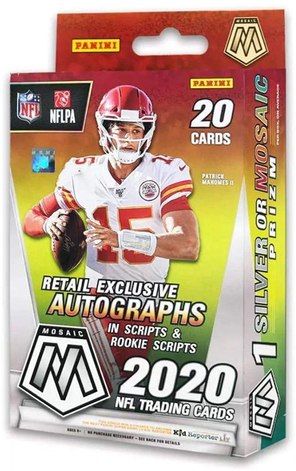 2020 Panini Mosaic Football Hanger Box Retail Exclusive - Walmart.com