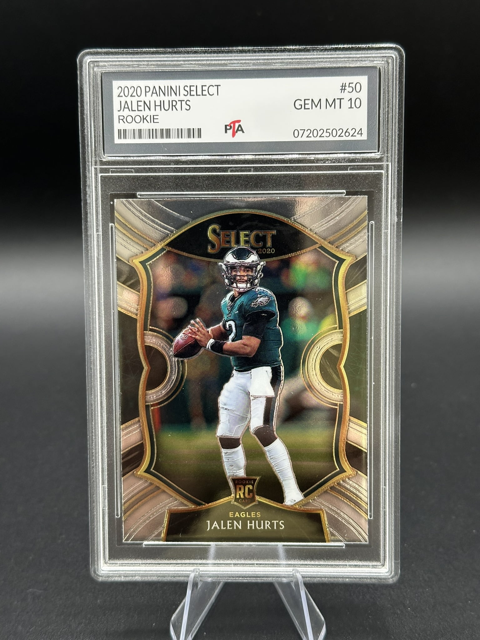 2020 Panini Select Card #50 Jalen Hurts Concourse Rookie EAGLES ...