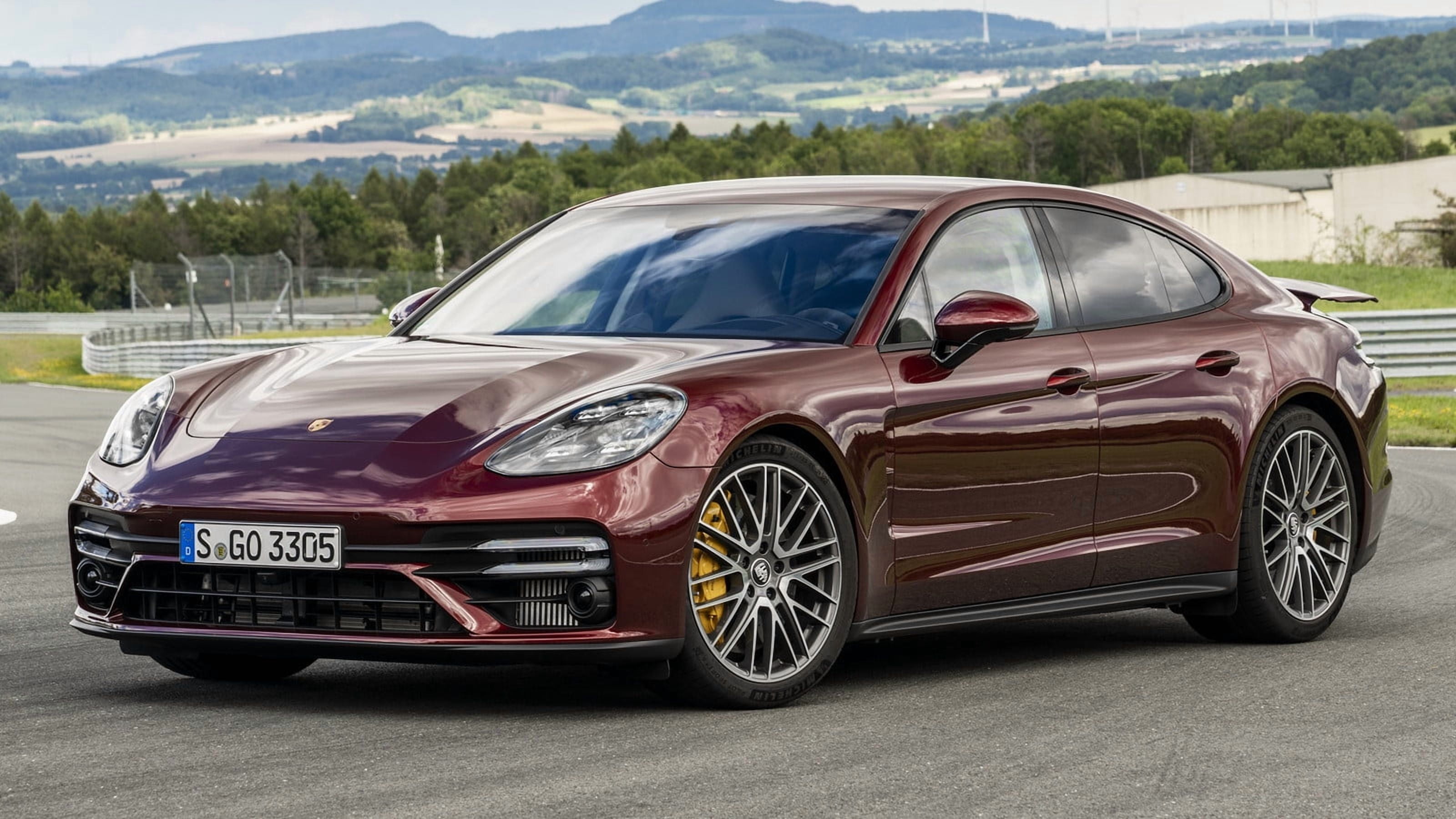 2020 Porsche Panamera Turbo S Style B - 24x36 Inch Glossy Laminated ...