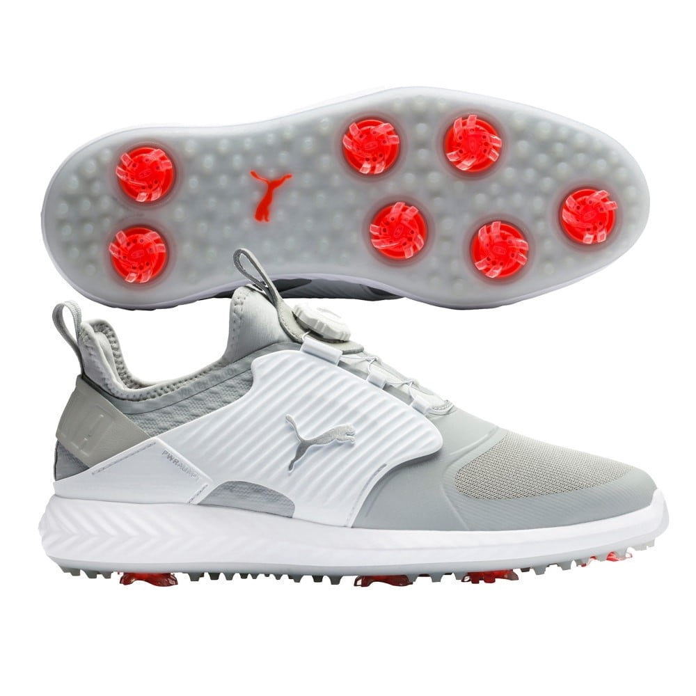 2020 Puma Shoe Ignite Pwradapt Caged Disc Gray Violet-Puma Silver Size ...