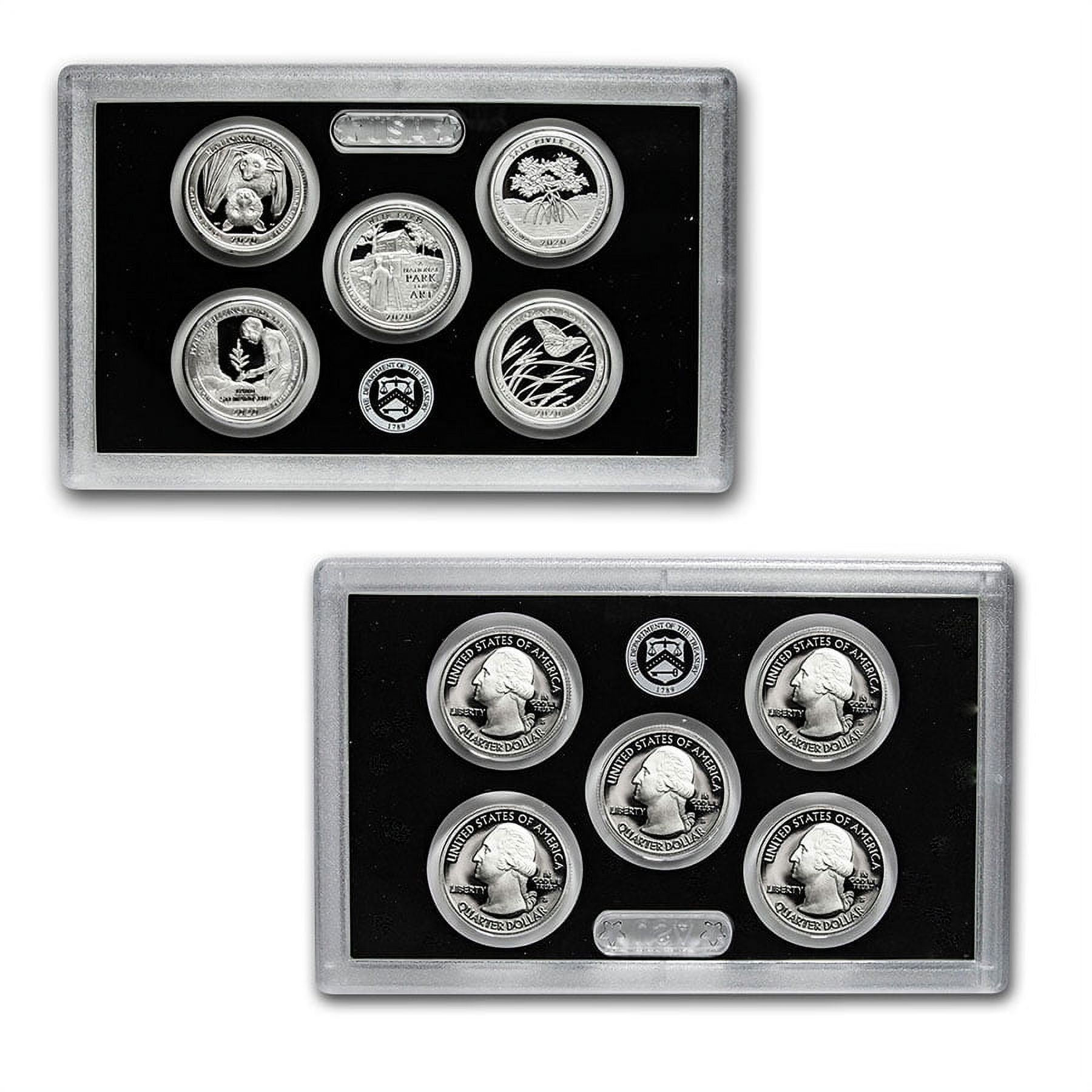 2020-S America the Beautiful Quarters Silver Proof Set - U.S ...
