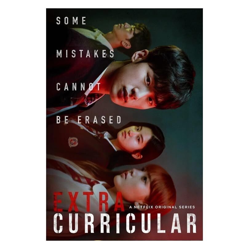 2020 South Korean Television Extracurricular Tv Poster Classic Korean ...