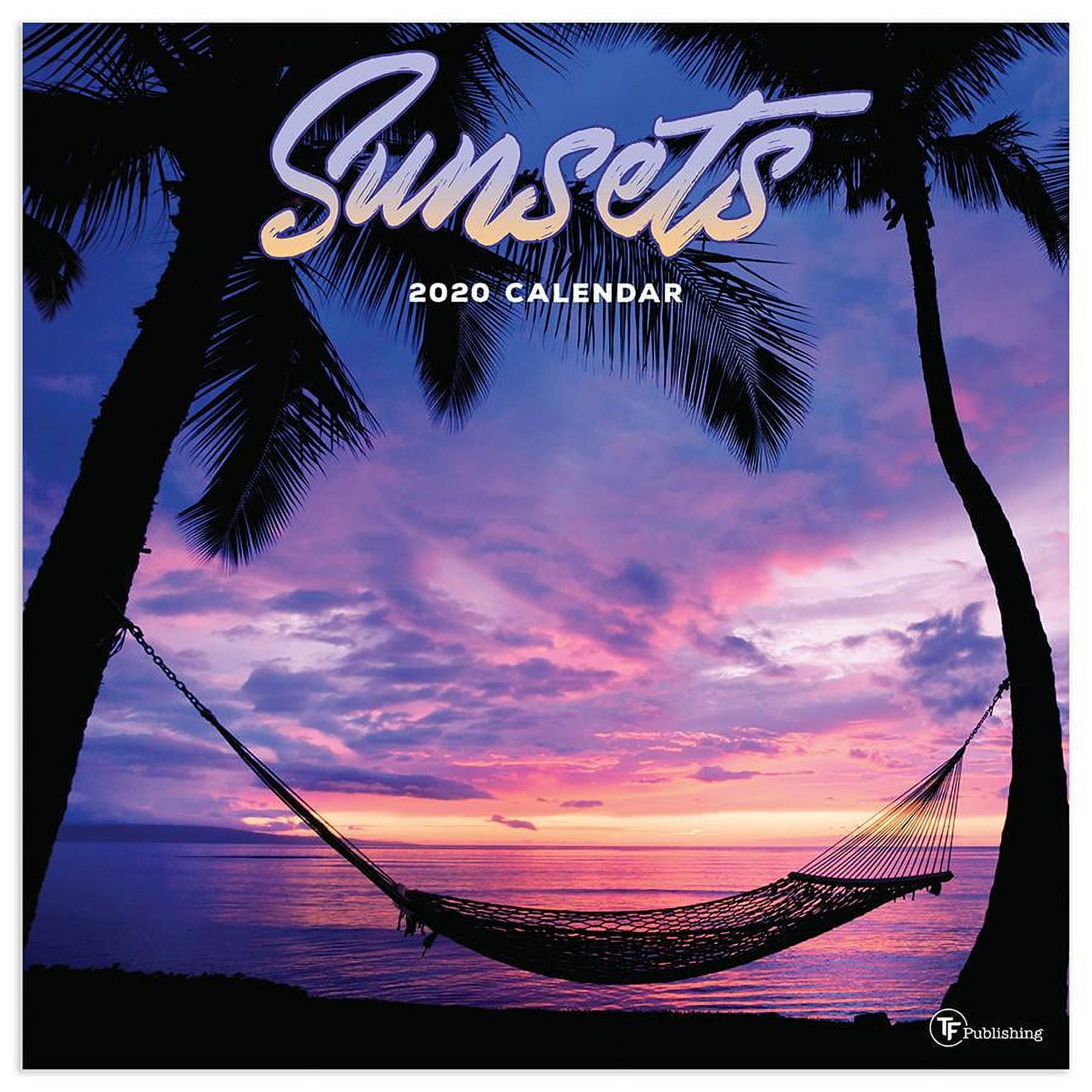 2020 Sunsets Wall Calendar - Walmart.com