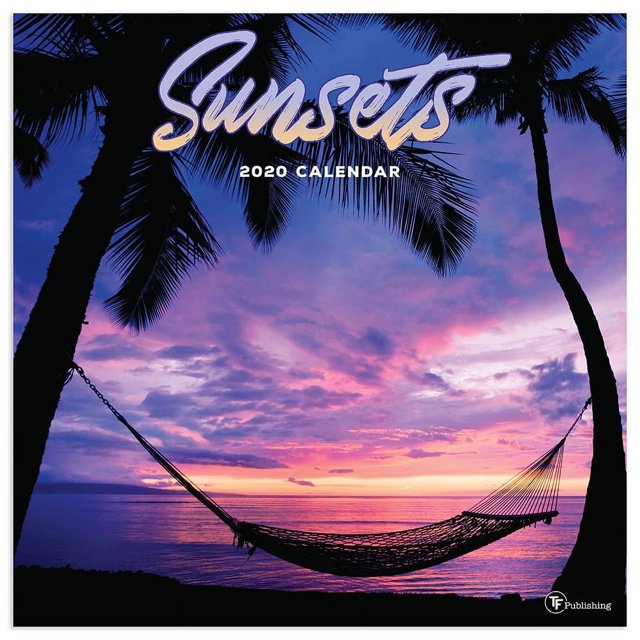 2020 Sunsets Wall Calendar - Walmart.com