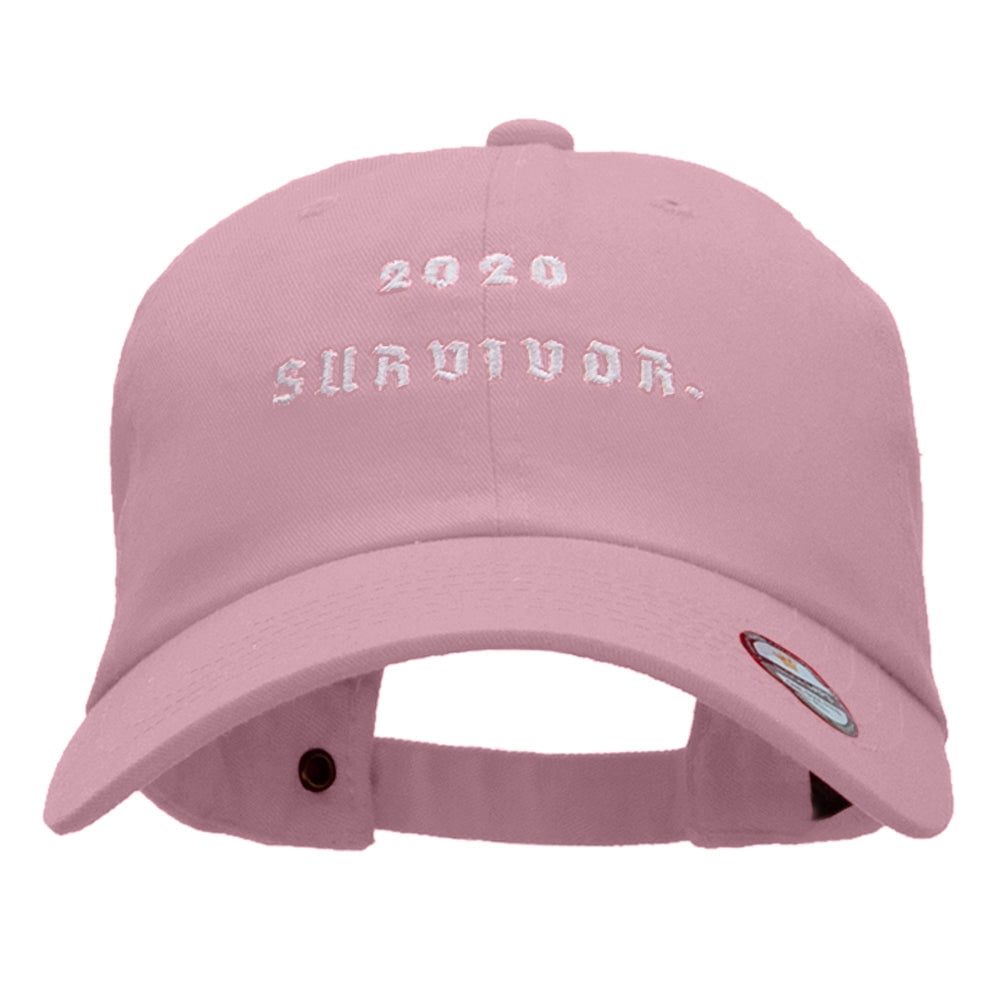2020 Survivor Embroidered Unstructured Washed Cap - Lt Pink OSFM ...