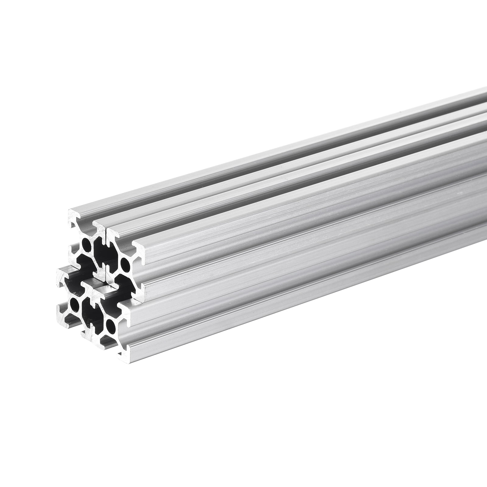 2020 T Slot Aluminum Extrusion 250mm(9.8 Inch) Silver for 3D Printer ...
