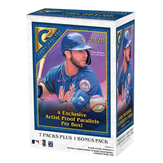 2020 Topps Gallery MLB Baseball Trading Cards Blaster Box- 28 Cards + 1 ...