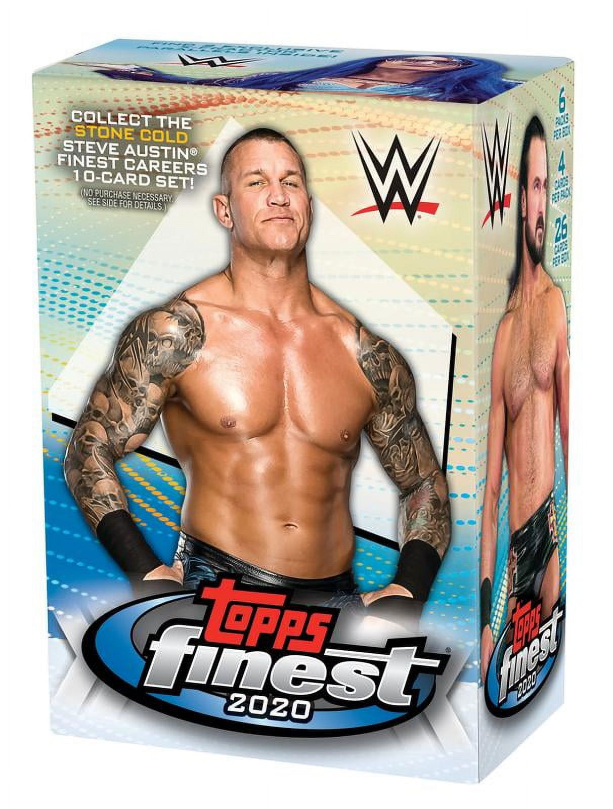 2020 Topps WWE's Finest Wrestling Trading Cards Blaster Box- 24 Cards ...