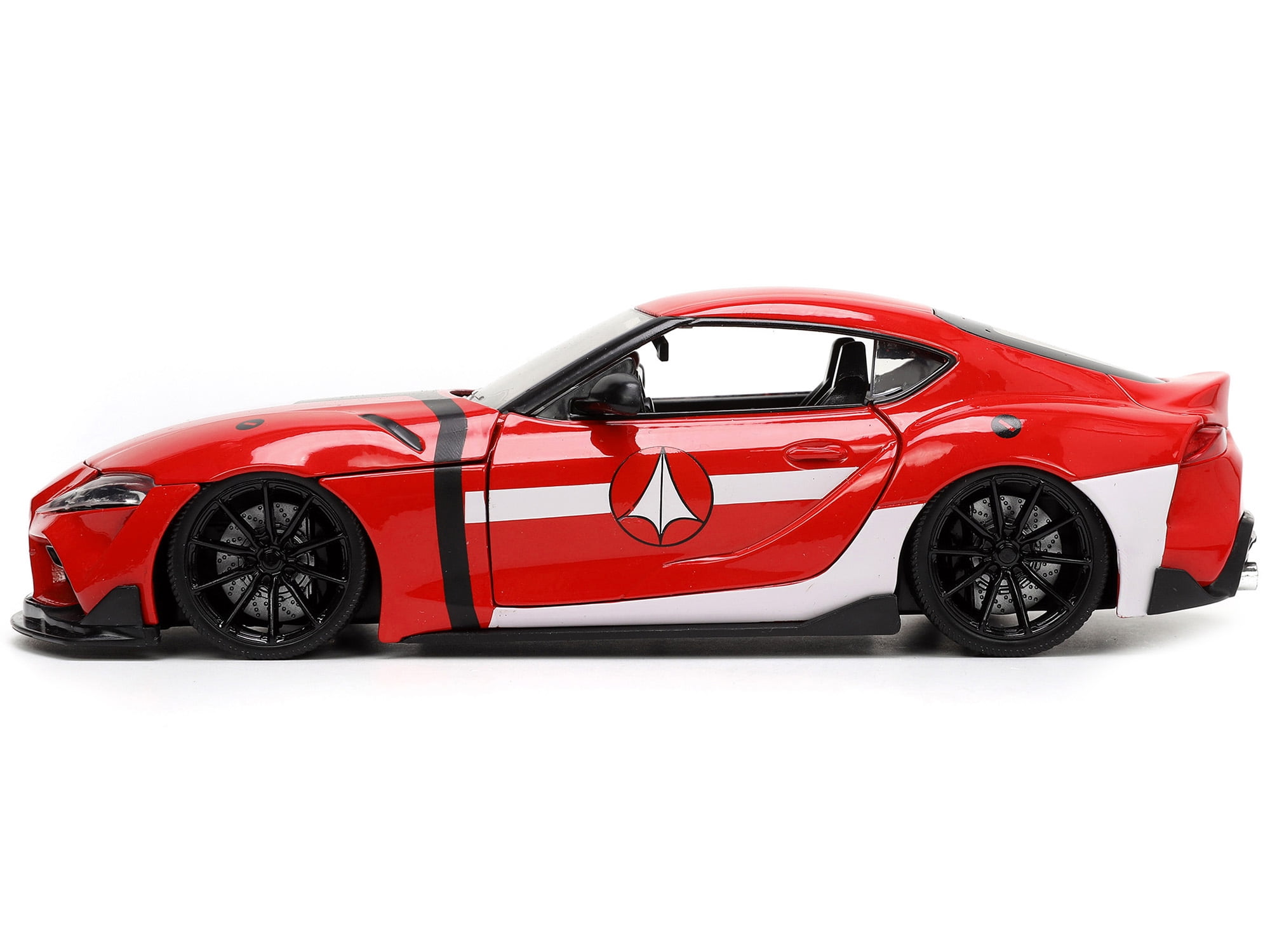 2020 Toyota Supra Red with Graphics and Miriya Sterling Diecast ...