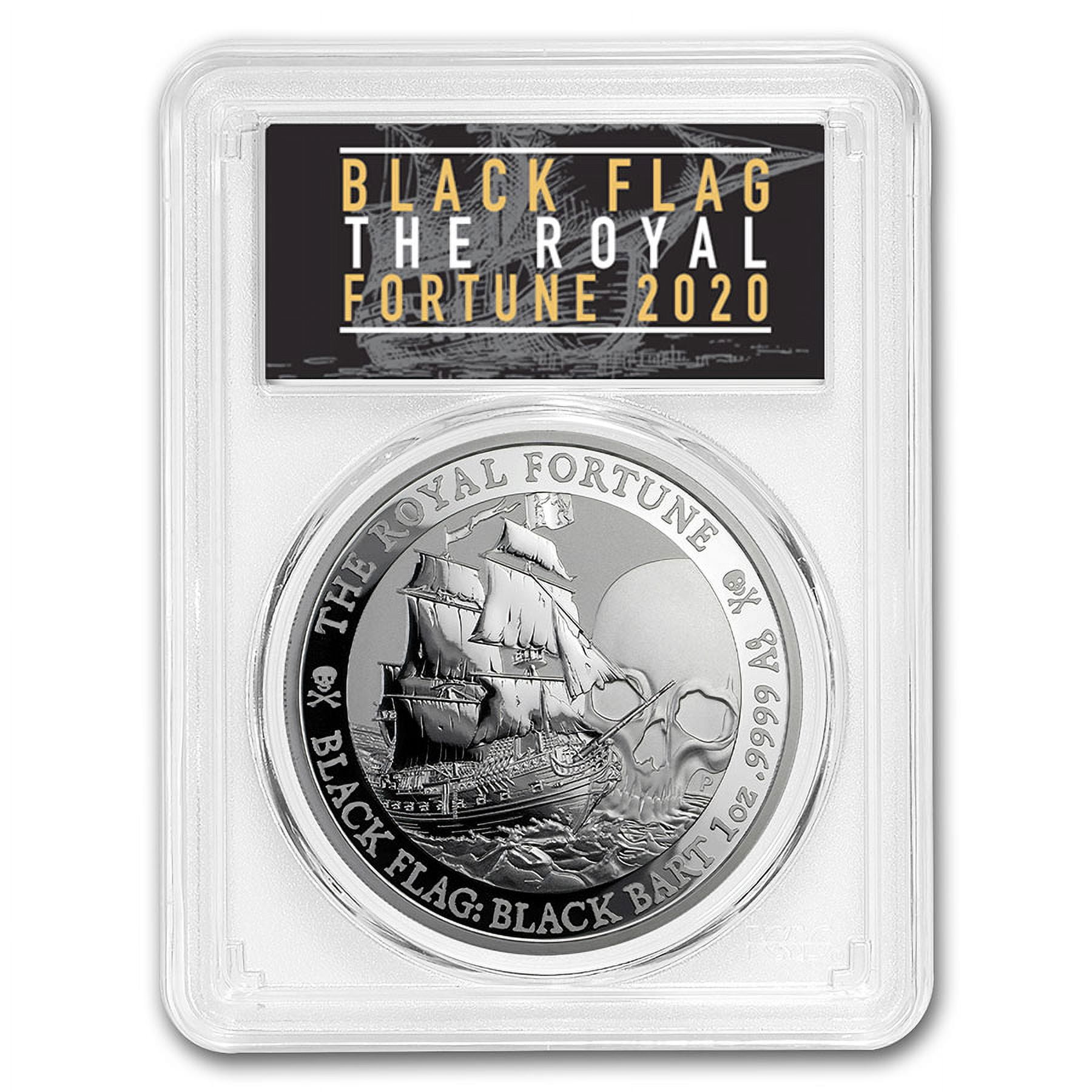 2020 Tuvalu 1 oz Silver The Royal Fortune MS-70 PCGS (FS) - Walmart.com