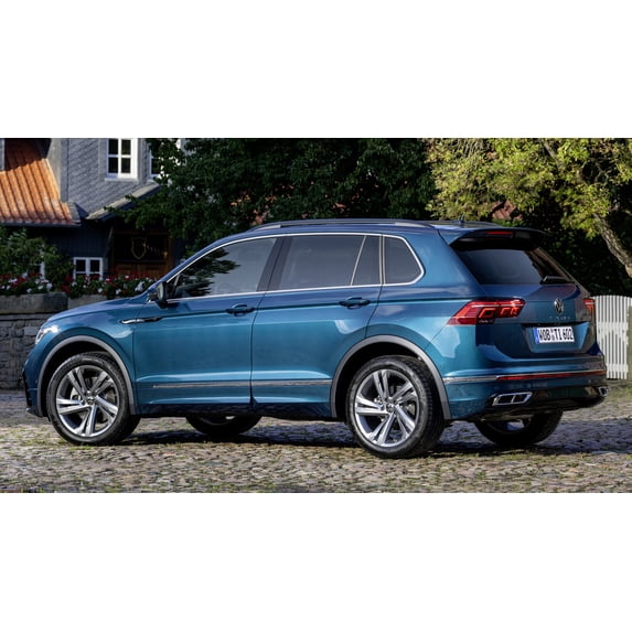 2020 Volkswagen Tiguan R Line Car - 12x18 Inch Laminated Poster ...
