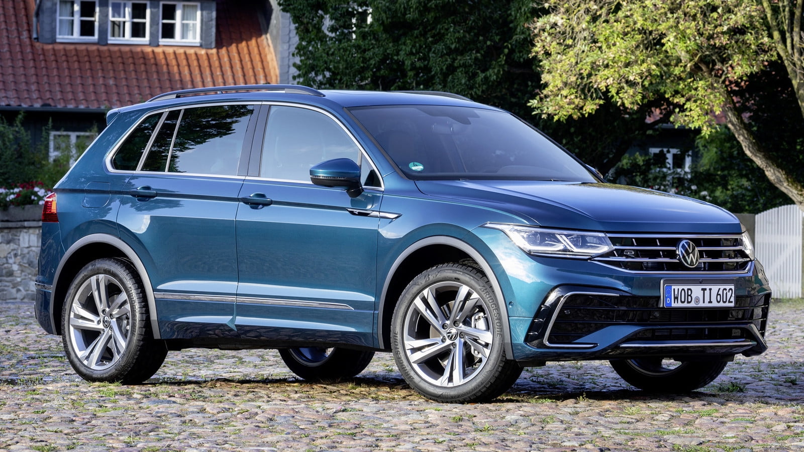 2020 Volkswagen Tiguan R Line Style A - 20x30 Inch Glossy Laminated ...