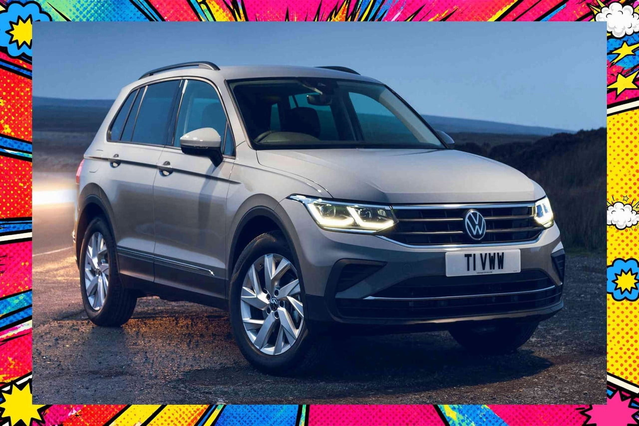 2020 Volkswagen Tiguan UK - Pop Art Edition | 20x30 Inch Laminated ...