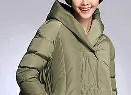 2020 womens winter thick down coats black navy blue army green red 8XL ...