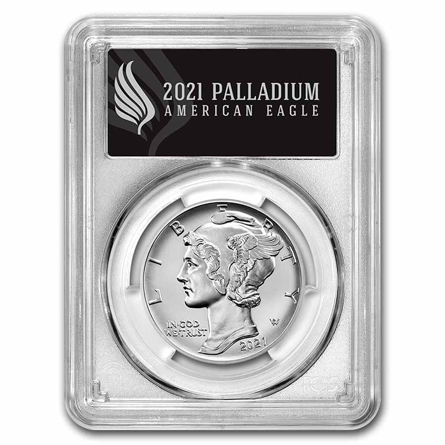 2021 1 oz American Palladium Eagle MS-70 PCGS (FS®, Black) - Walmart.com
