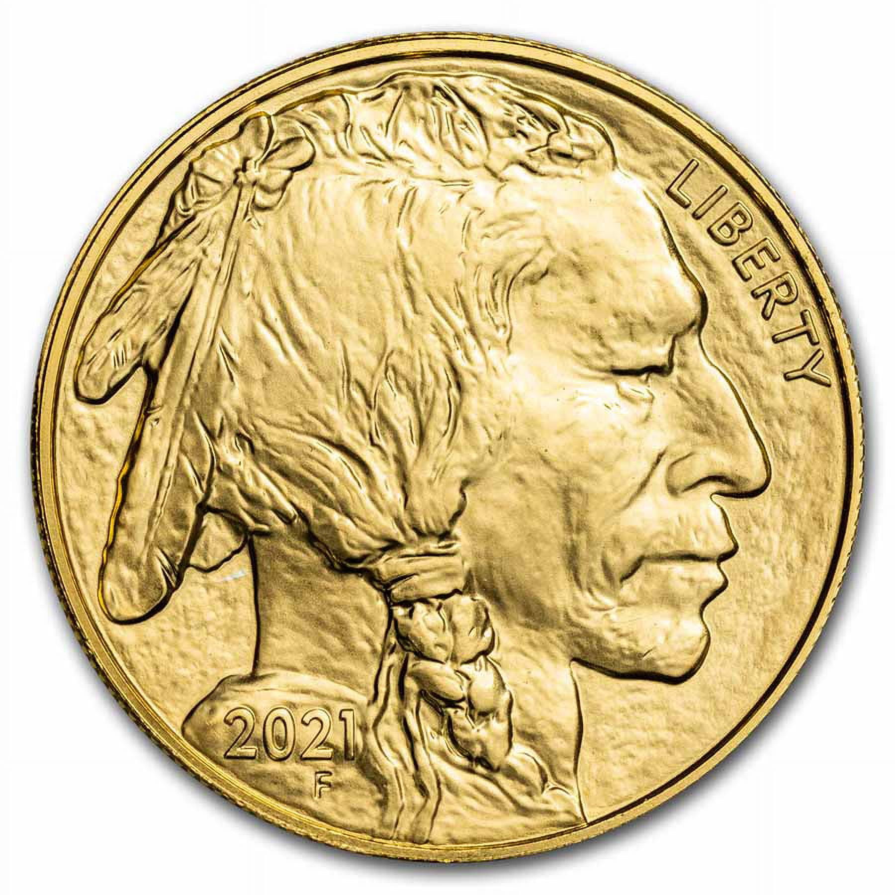 2021 1 oz Gold Buffalo BU - Walmart.com