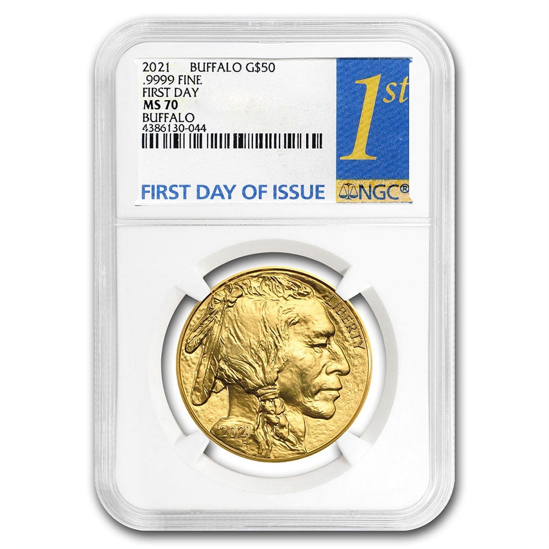 2021 1 oz Gold Buffalo MS-70 NGC (First Day Issue) - Walmart.com
