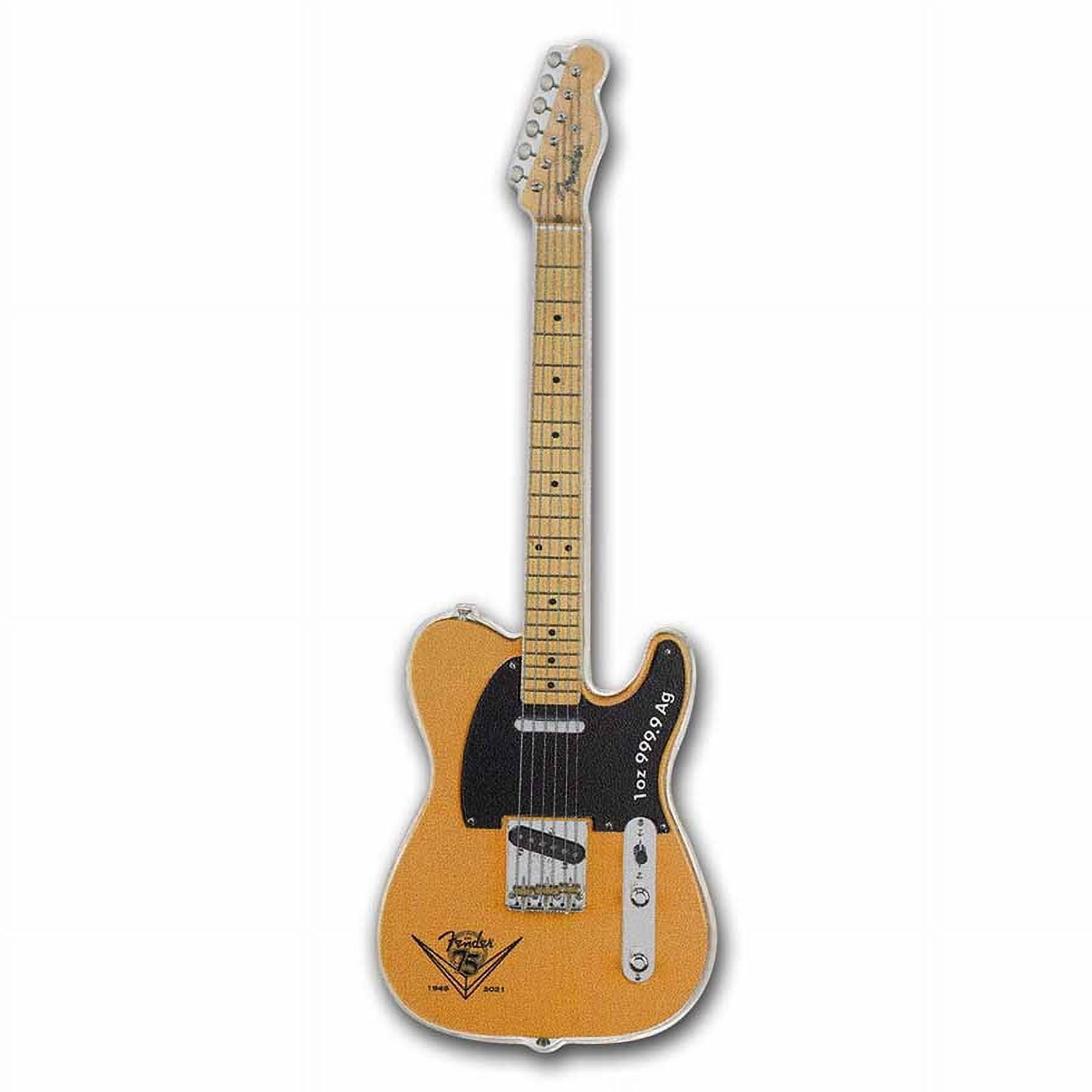 2021 1 oz Silver Fender® Telecaster® 75th Anniversary Proof - Walmart.com