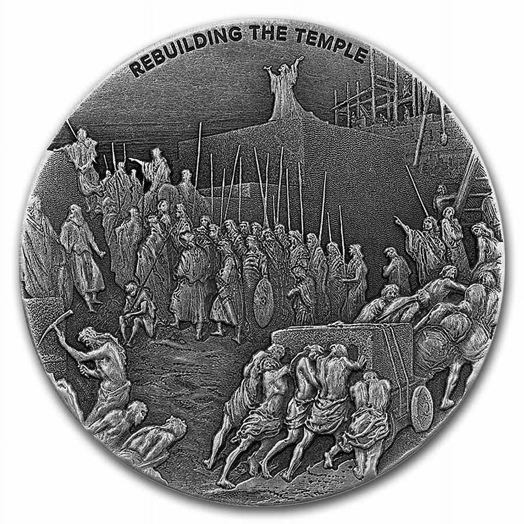 2021 2 oz Silver Coin - Biblical Series (Rebuilding the Temple ...