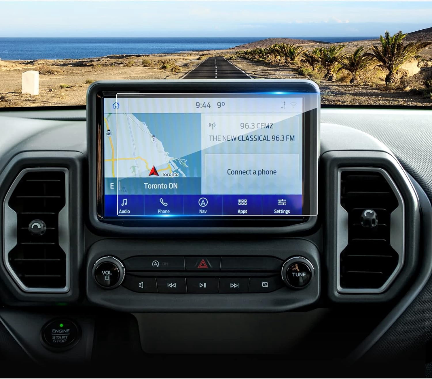 2021 2022 2023 2024 Bronco Sport Screen Protector for Ford Bronco Sport ...