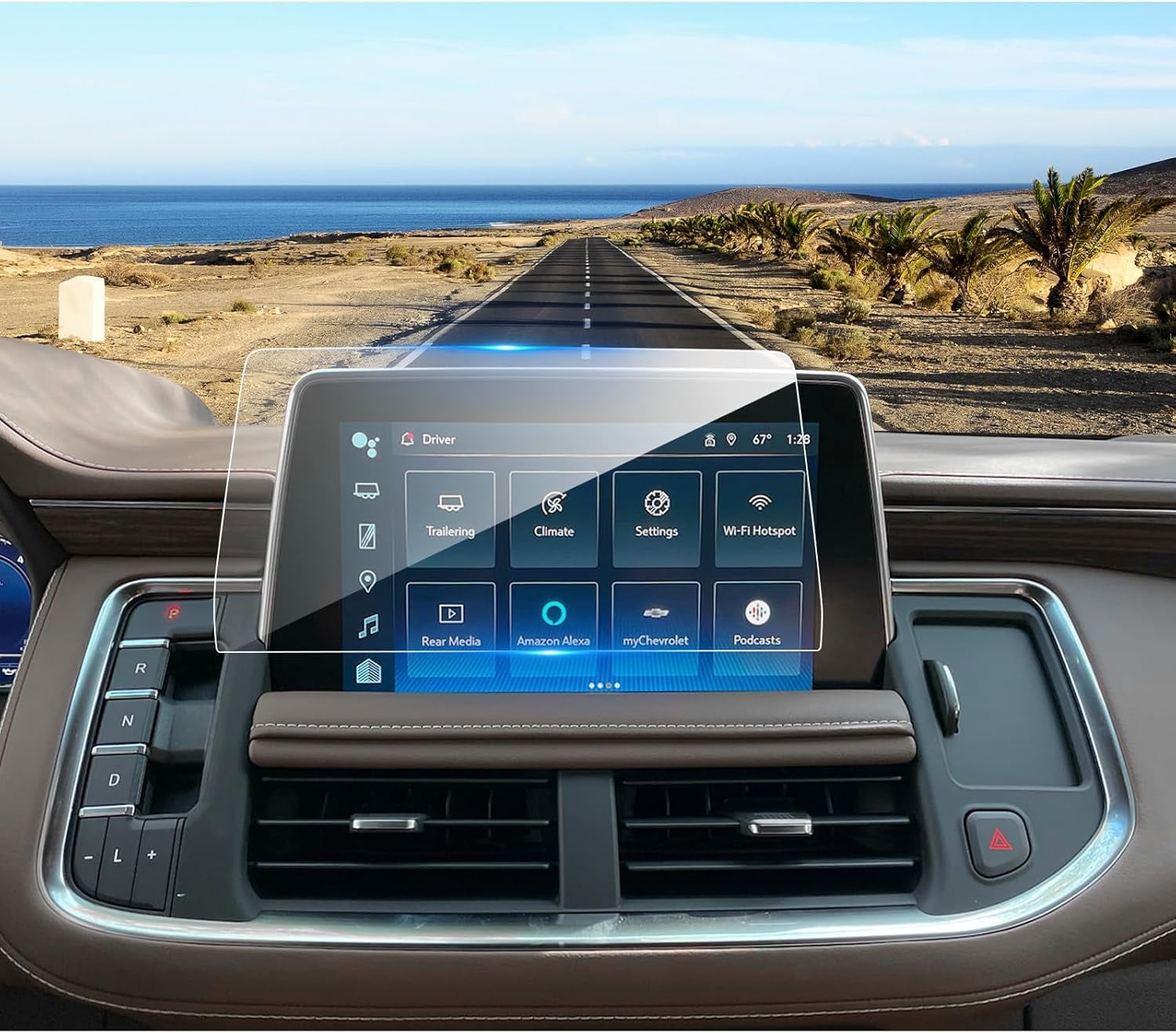 2021 2022 2023 2024 Yukon Screen Protector for GMC Yukon (SLE/SLT/AT4 ...