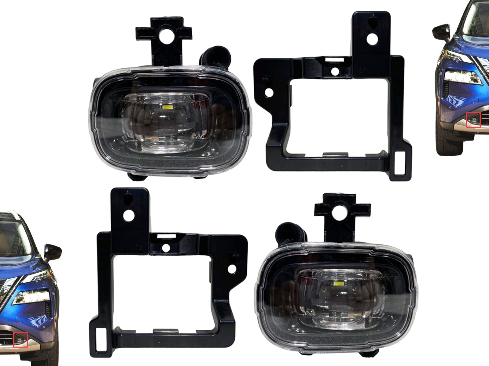 2021 2022 2023 Compatible With Rogue Front Bumper LED Fog Light Lamp ...