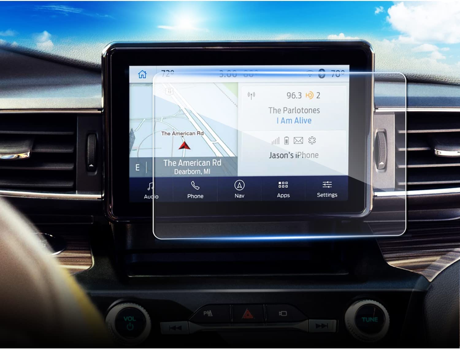 2021 2022 Explorer Screen Protector for 2020 2021 2022 Ford Explorer ...