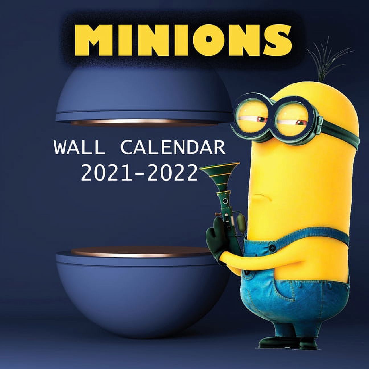 2021-2022 MINIONS Book Calendar: BOB, KEVIN AND STUART High Quality ...