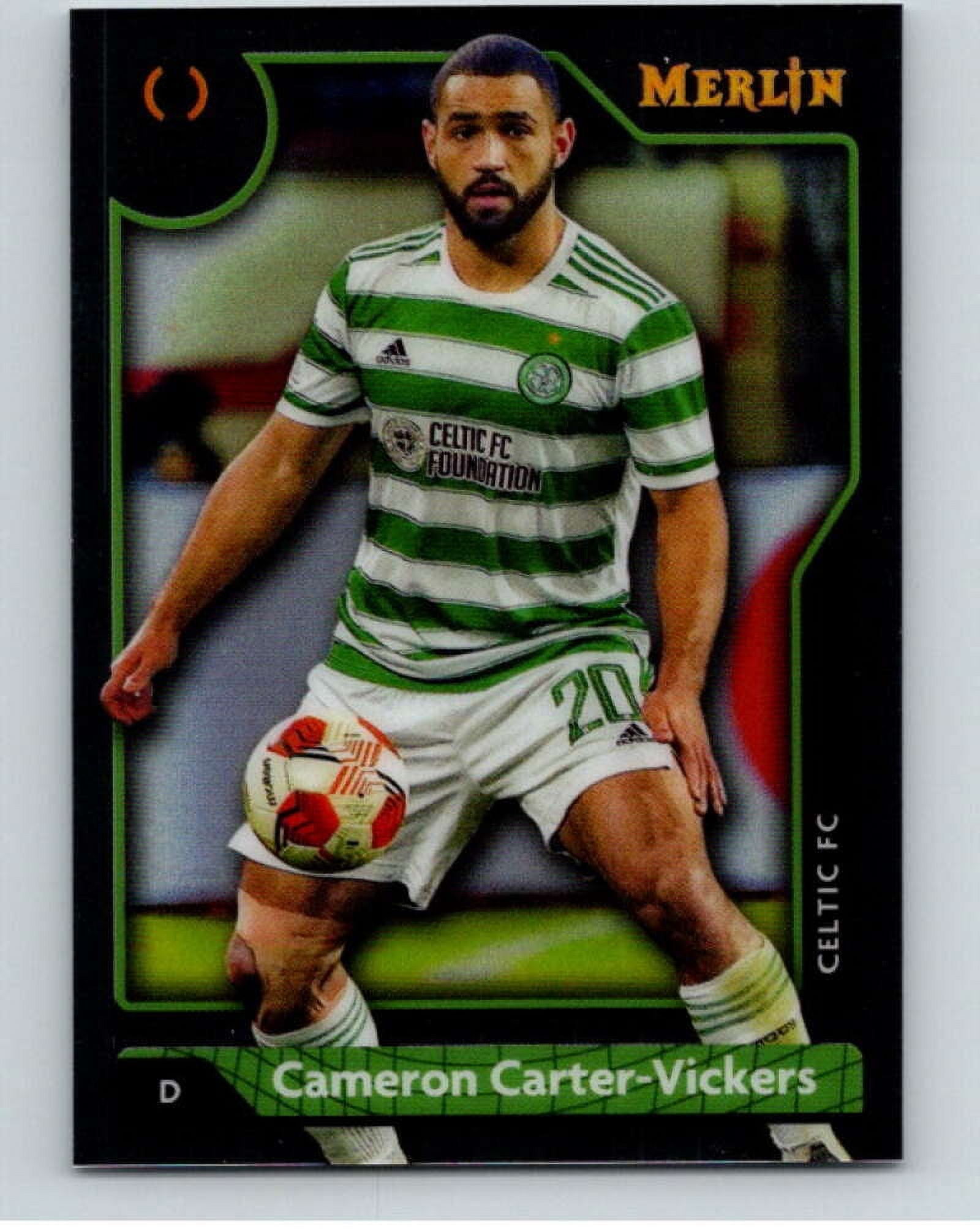 2021-22 Merlin Chrome UEFA Champions League #114 Cameron Carter-Vickers ...