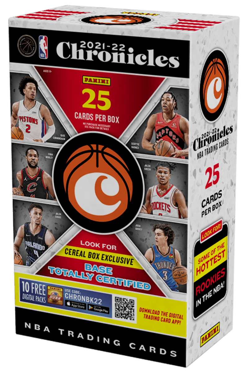 Basketball Dude 2021-22 Panini Chronicles NBA Cereal Box, Exclusive ...