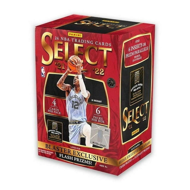 Panini Select 2021-22 NBA Basketball Trading Cards Blaster Box - Sports ...