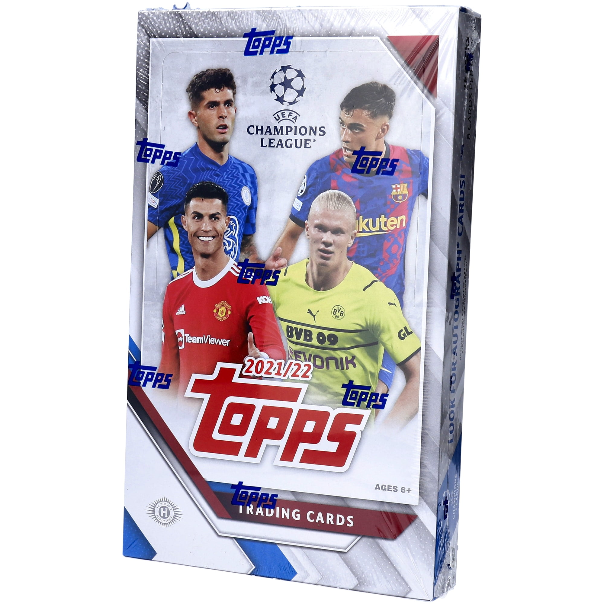 2021-22 Topps UEFA Champions League Collection Soccer Hobby Box - Walmart.com