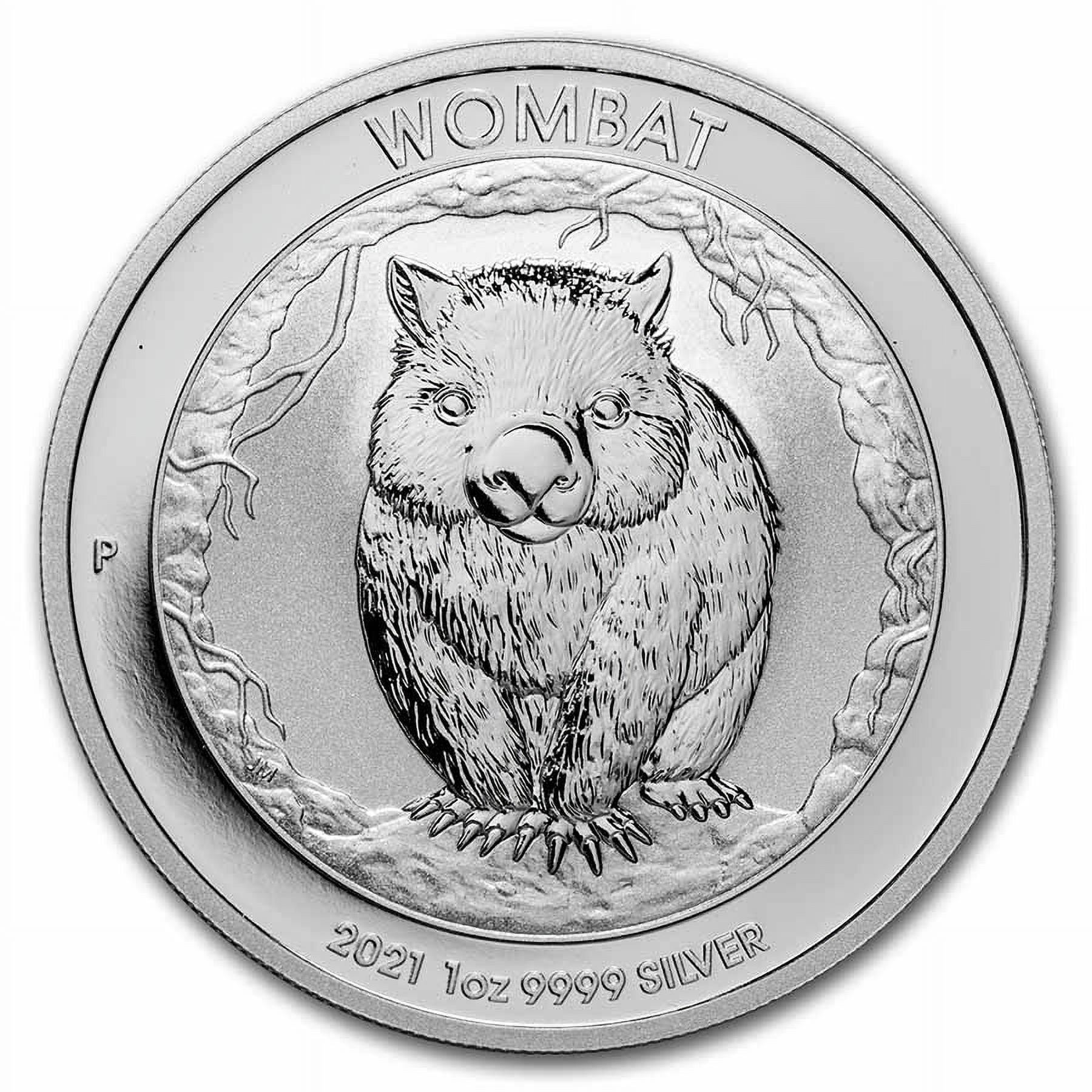 2021 Australia 1 oz Silver Australian Wombat BU - Walmart.com