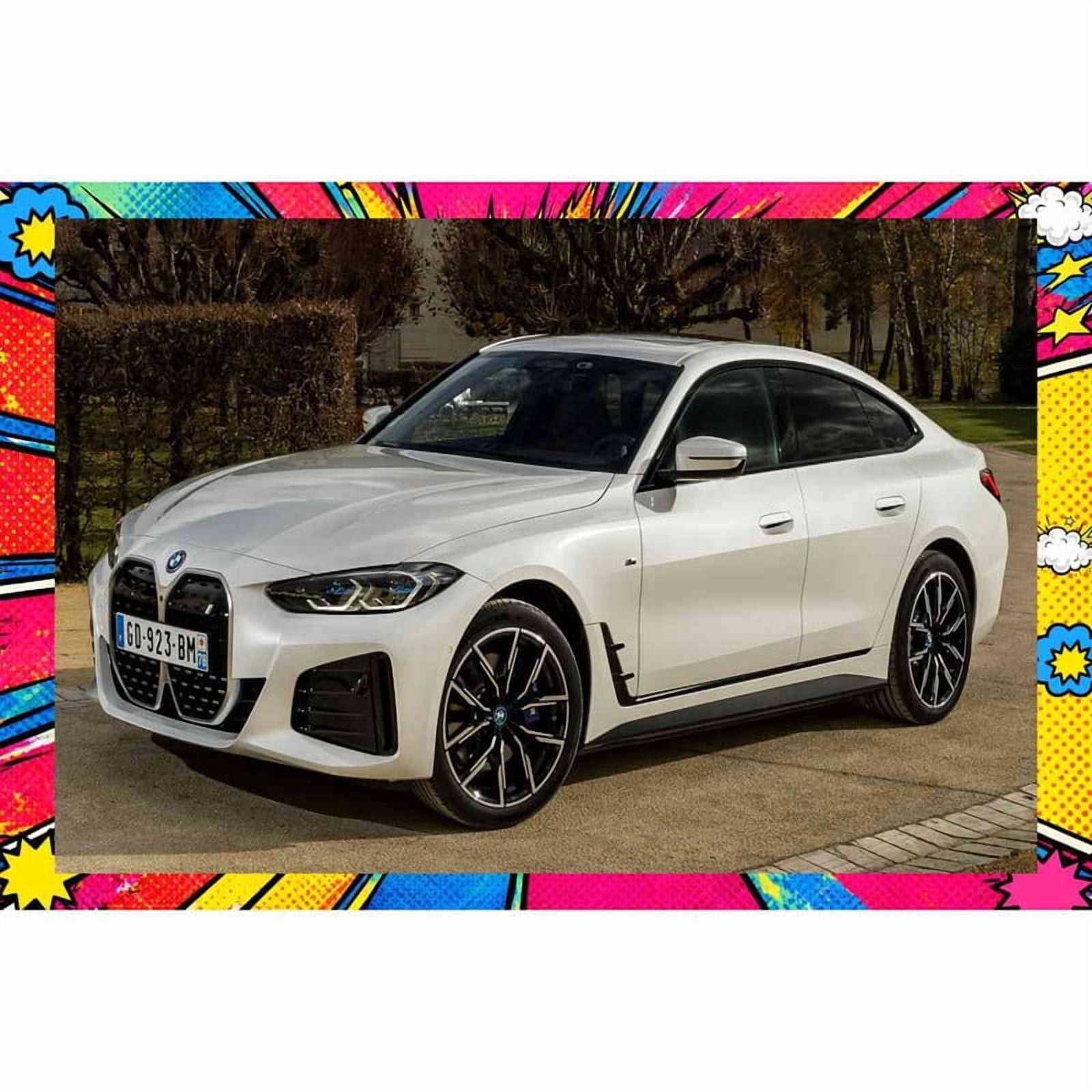 2021 BMW i4 M Sport - Pop Art Edition | 24x36 Inch Glossy Laminated ...