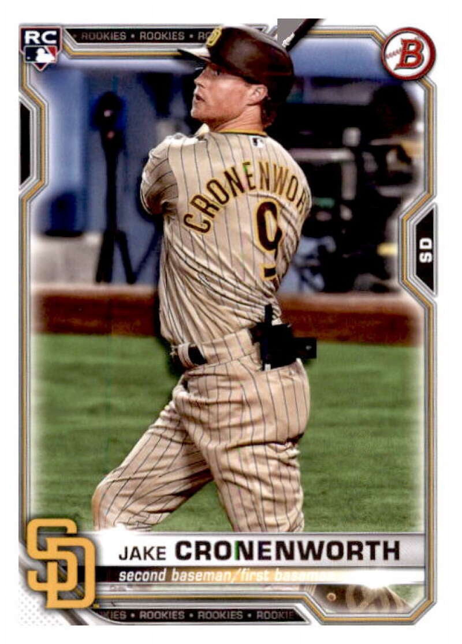 2021 Bowman #45 Jake Cronenworth RC Rookie San Diego Padres V91860 ...