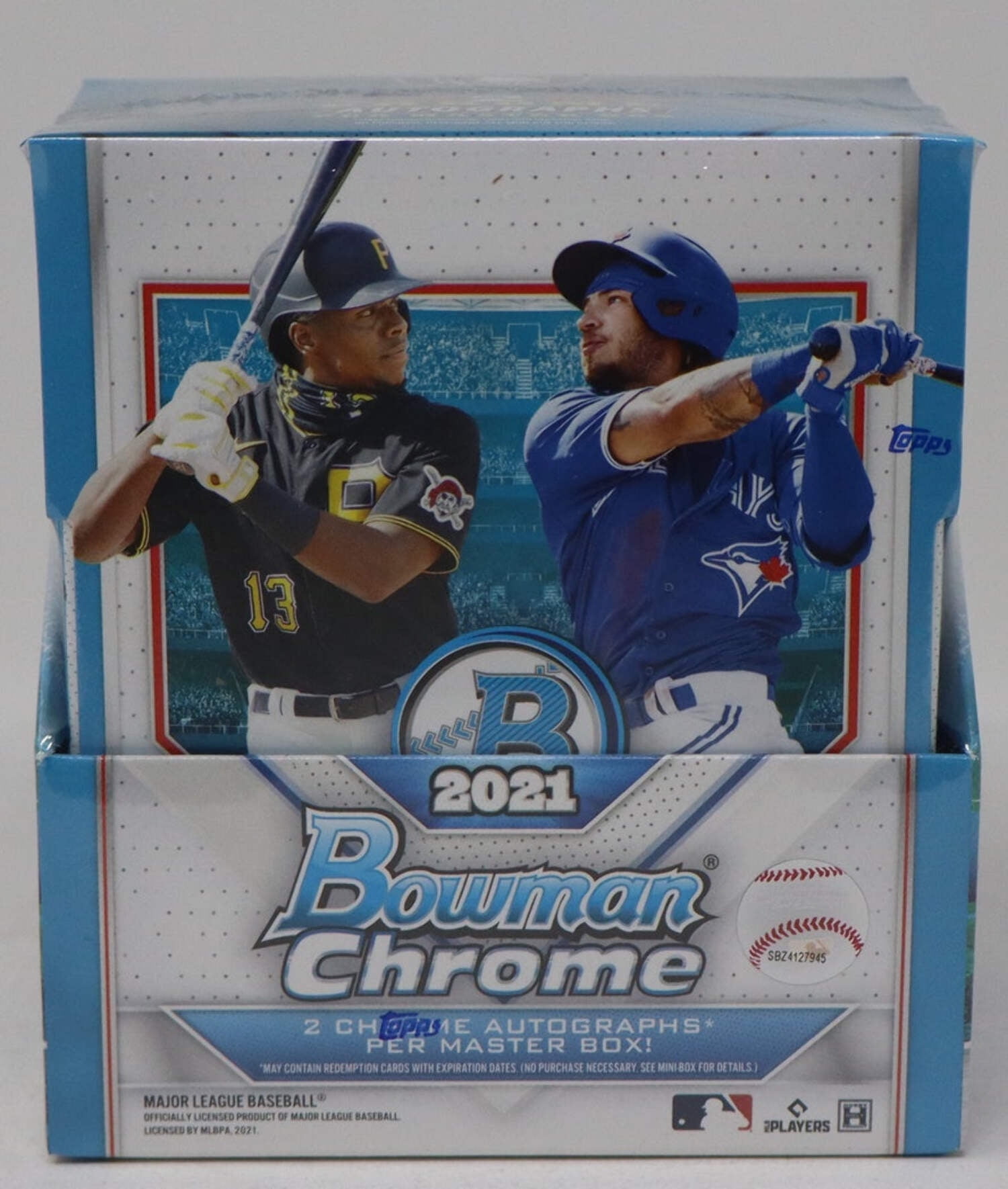 2021 Bowman Chrome Baseball Box (Hobby) (2/6/5) - Walmart.com