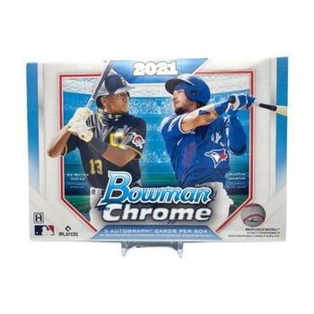 2021 Bowman Chrome Baseball Hobby HTA Choice Box - Walmart.com