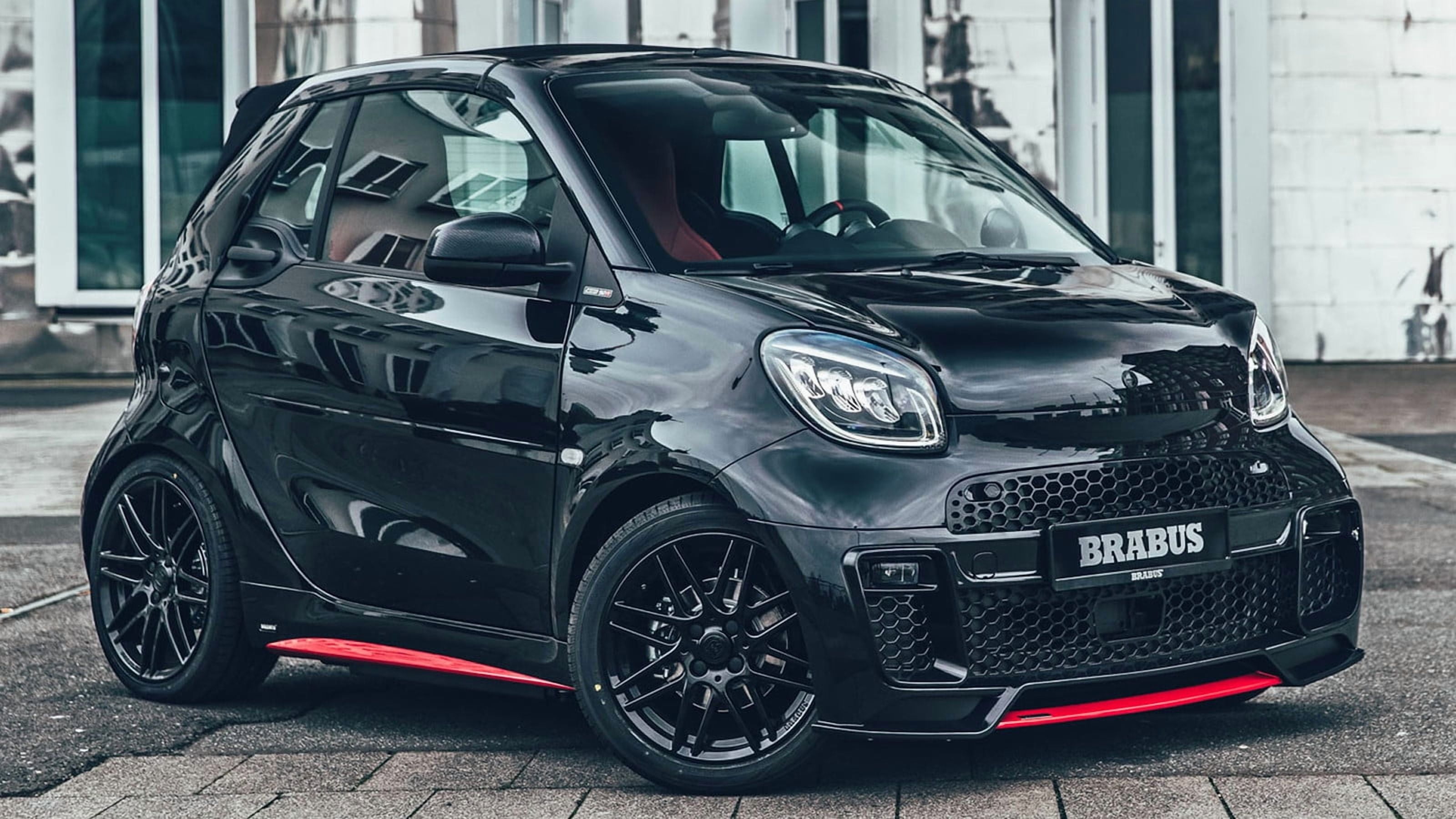 2021 Brabus 92R Based on Fortwo Cabrio Car - 12x18 Inch Laminated ...