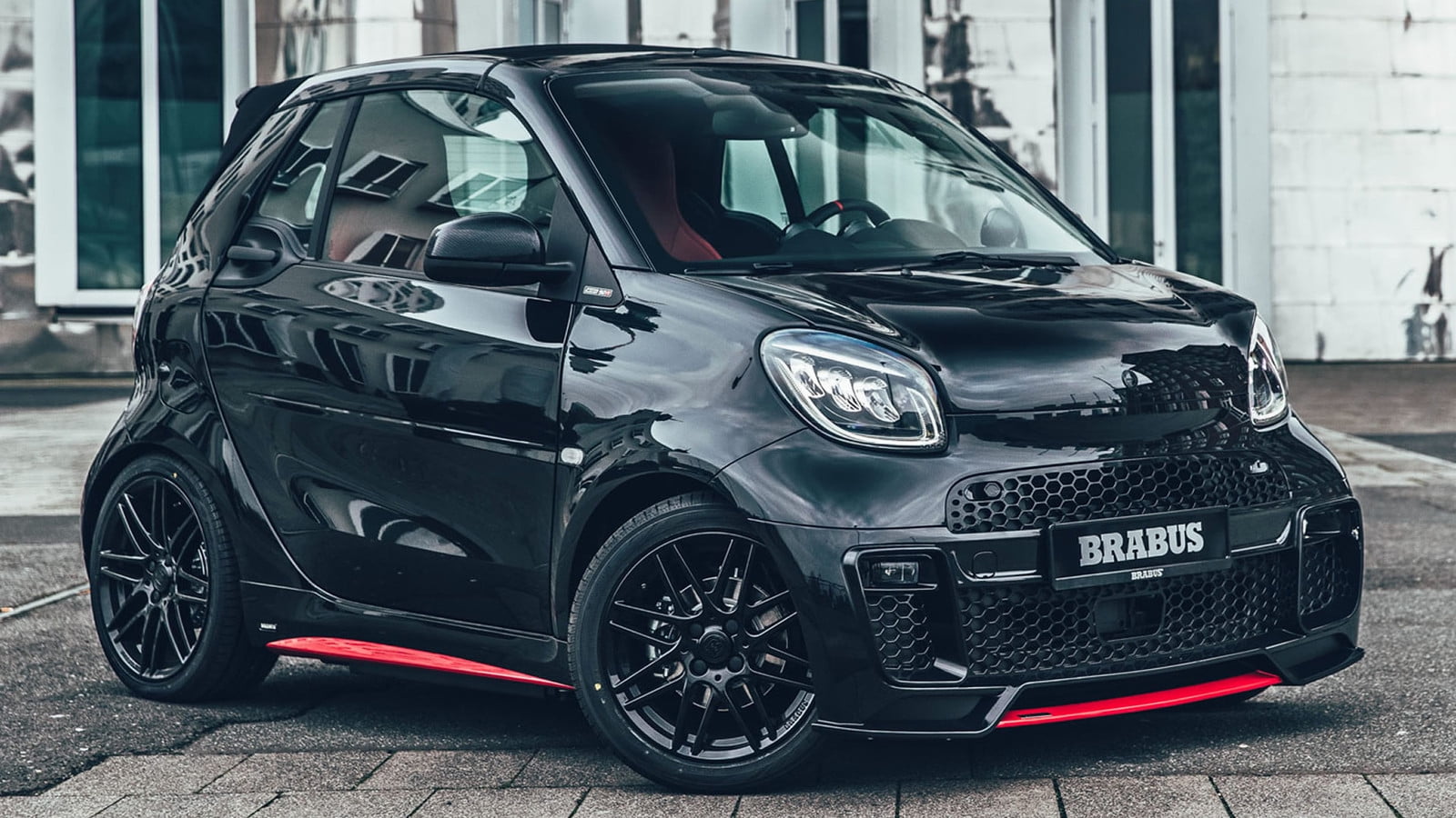 2021 Brabus 92R Based on Fortwo Cabrio Car - 20x30 Inch Glossy ...