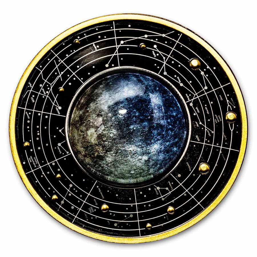 2021 Cameroon Silver Solar System: Mercury - Walmart.com