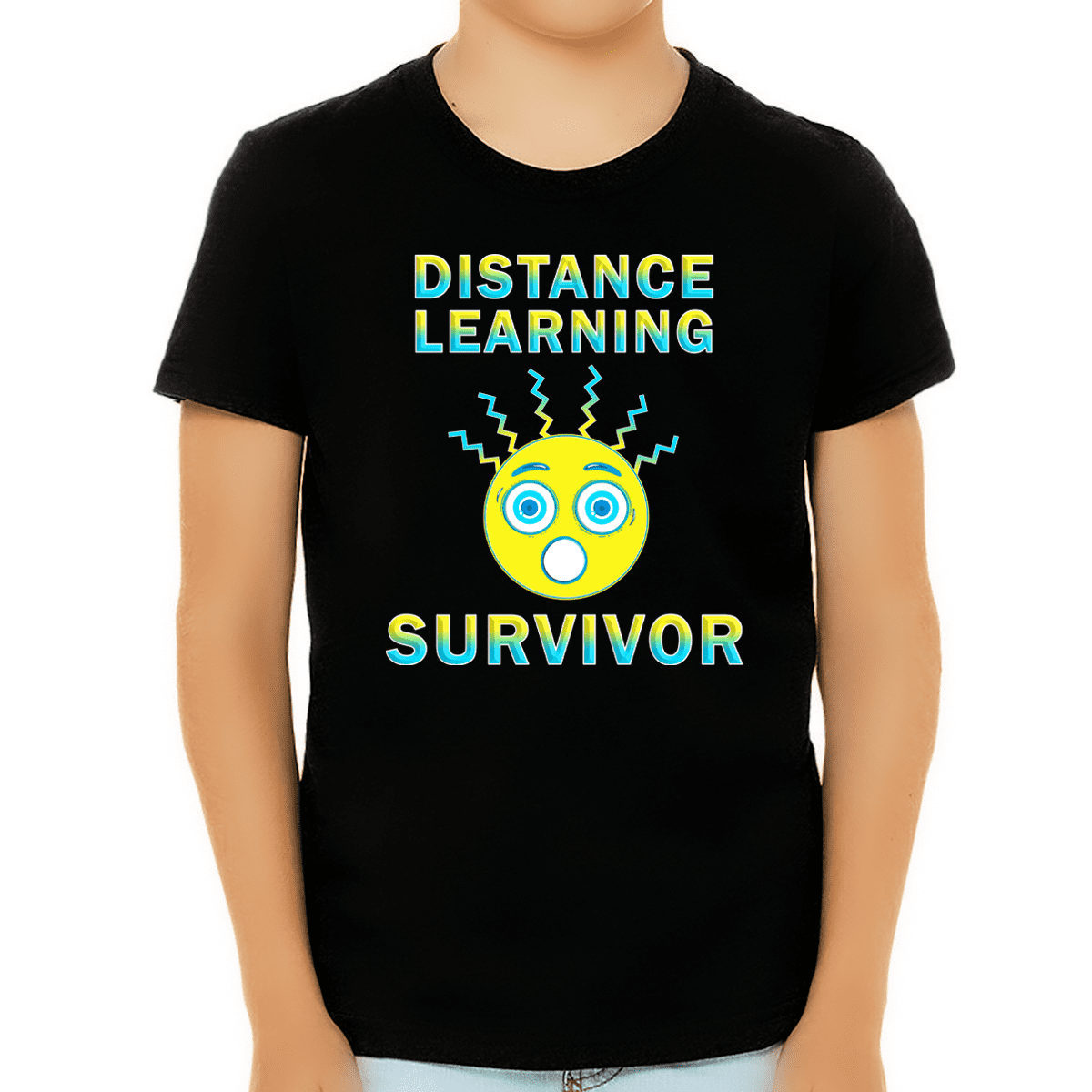 2021 Distance Learning Shirts - Quarantine Survivor Shirt for KIDS ...